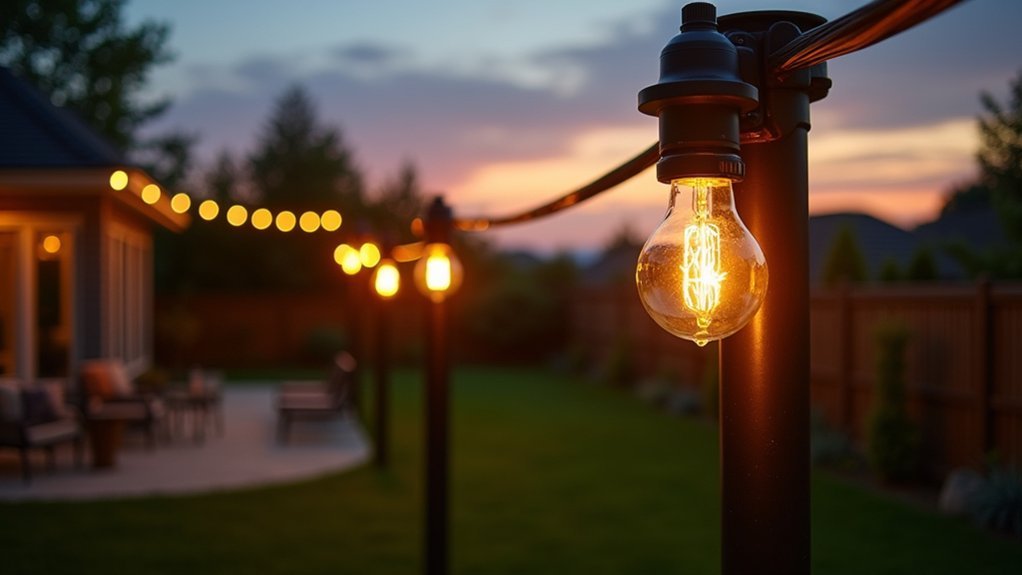 Why Choose Heavy Duty Outdoor String Light Poles? - theyardmasters.com ...